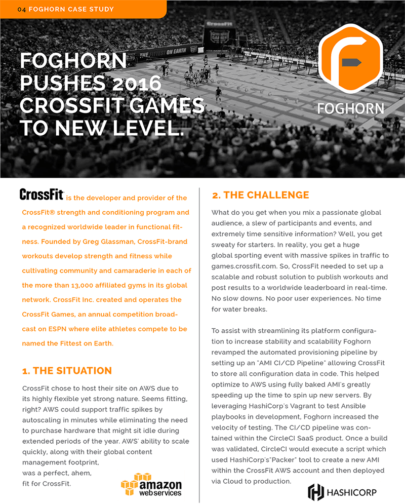 Case Study Series | Foghorn Consulting Case Study Series | Foghorn Consulting